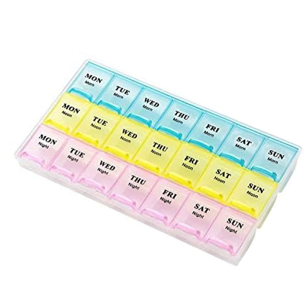 Buy 7 Day Morning / Afternoon / Night Pill Box Organizer Online in ...