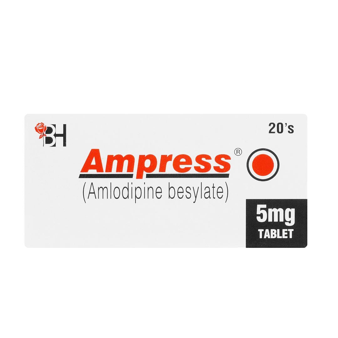 Buy Barrett Hodgson Ampress Tablets 5mg, 20 Ct Online in Pakistan | My ...