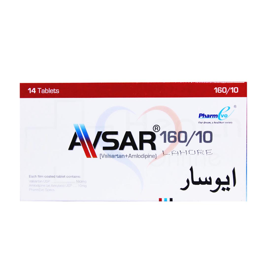 Buy PharmEvo Avsar Tablet 160/5mg, 14 Ct Online in Pakistan | My ...