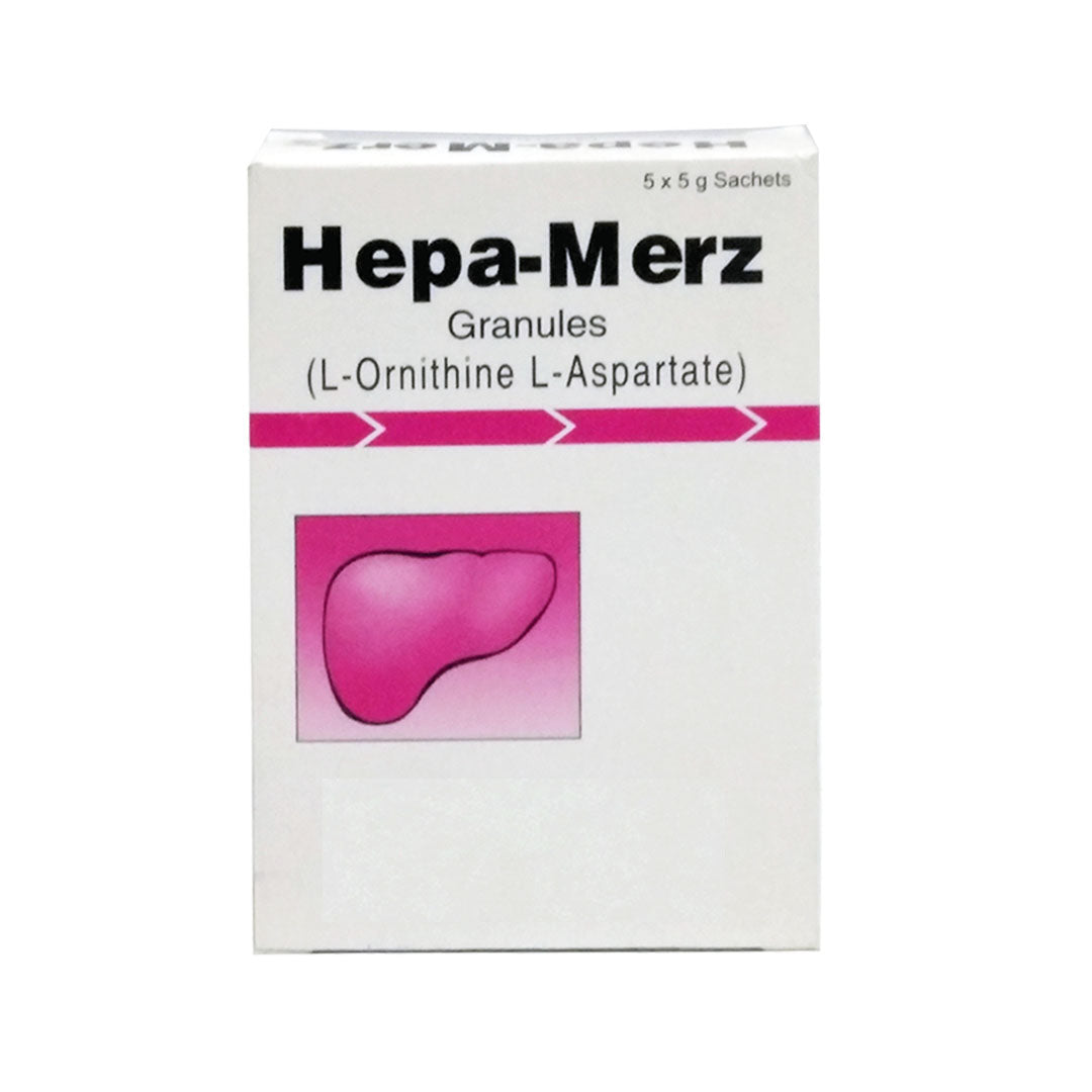 Hepa-Merz Granules Sachets, 5 Ct by Brookes Pharma Online in Pakistan ...
