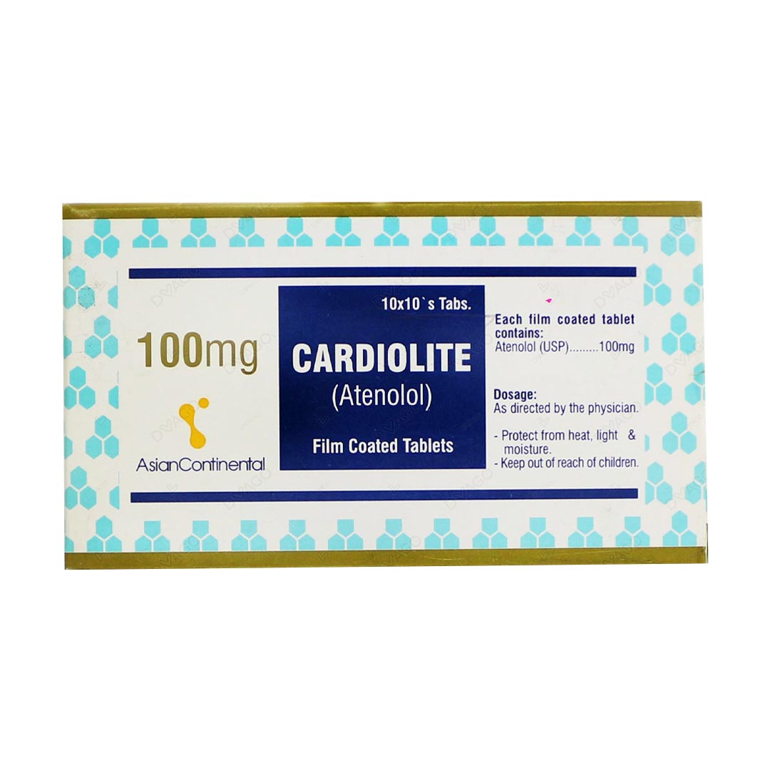Buy Asian Continental Cardiolite Tablets 100mg, 100 Ct Online in Pakistan | My Vitamin Store