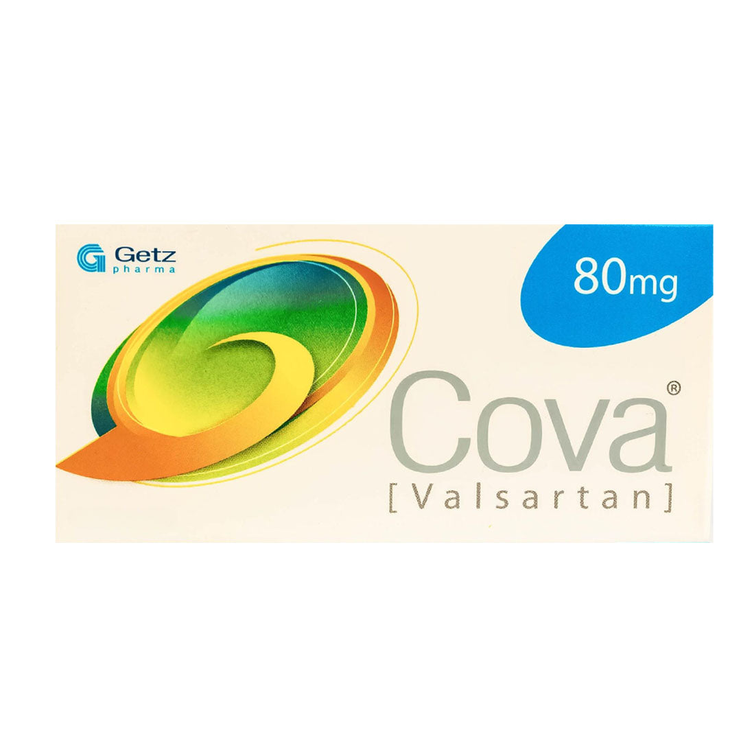 Cova (Valsartan) 80mg, 28 Ct by Getz Pharma Online in Pakistan ...