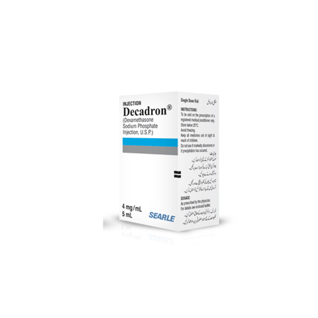 Decadron (Dexamethasone) Injection 4mg/ml, 5ml by Searle Online in ...