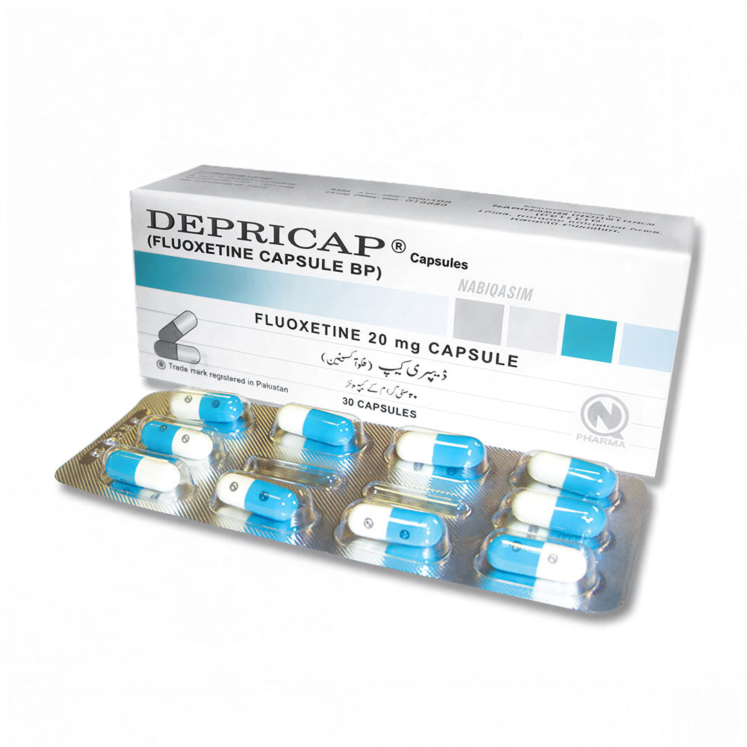 Depricap (Fluoxetine) 20 mg, 30 Ct By Nabiqasim Online in Pakistan ...