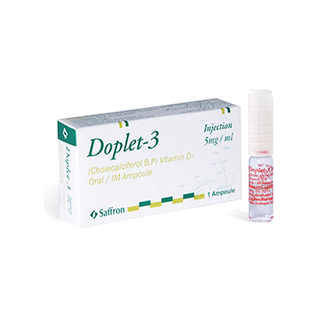 Buy Saffron Doplet-3 Injection 5mg, 1 Ct Online in Pakistan | My ...