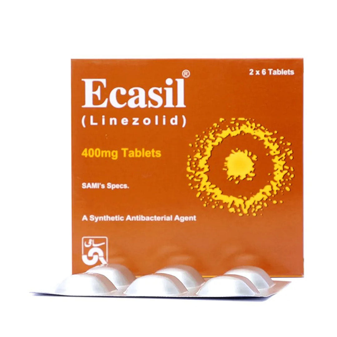 Ecasil (Linezolid) 400mg, 12 Ct by Sami Pharma Online in Pakistan ...