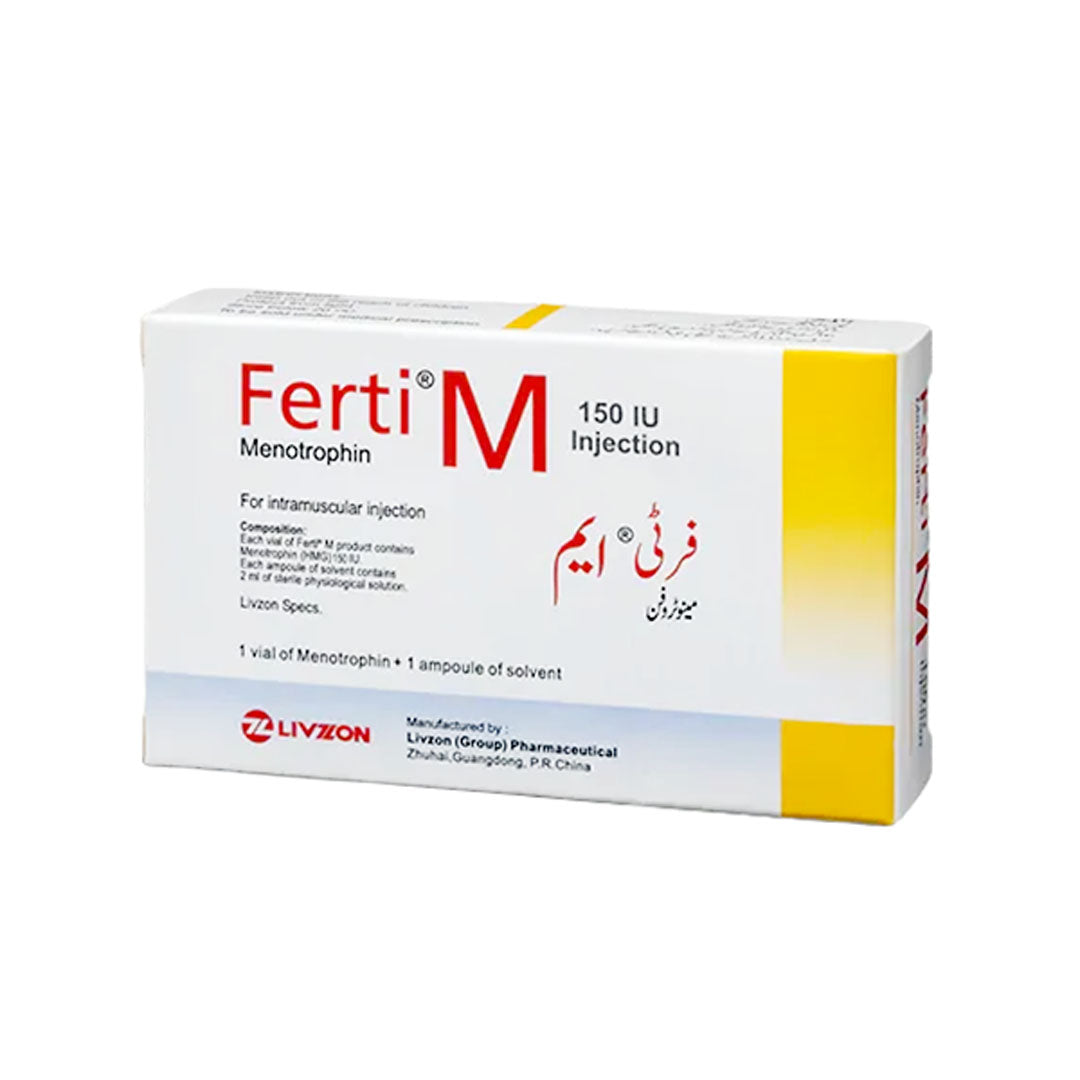 Ferti-M (Menotrophin) Injection 150 IU, 1 Ct by RG Pharmaceutica Online ...