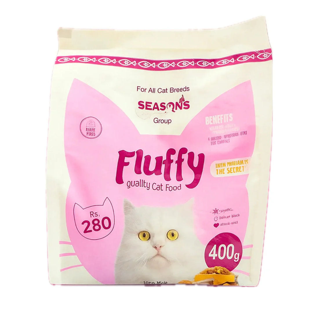 Fluffy Cat Food, 400 g Online in Pakistan | Cat Food – My Vitamin Store