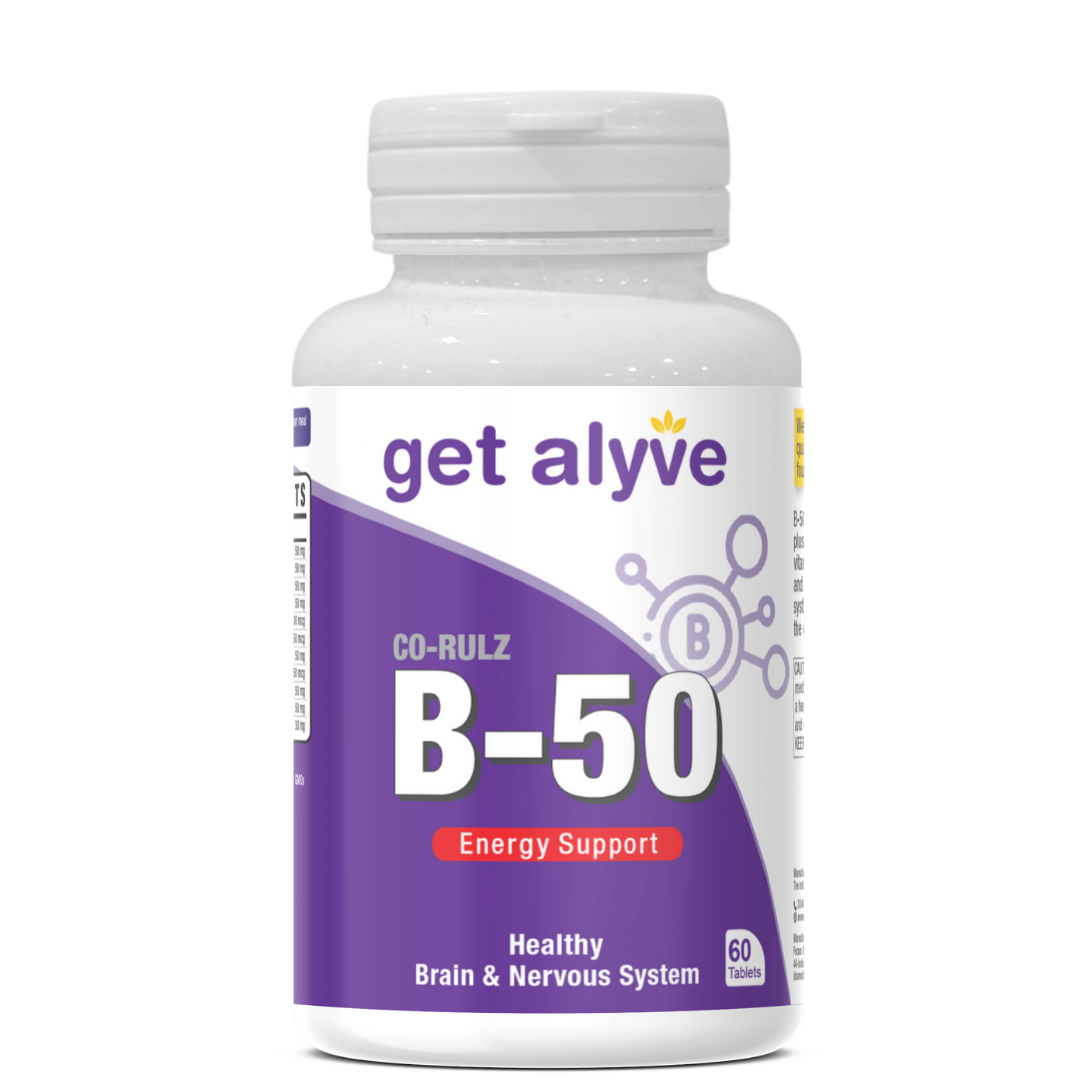 Buy Get Alyve B-50 B Complex, 60 Ct Online in Pakistan | B Complex ...