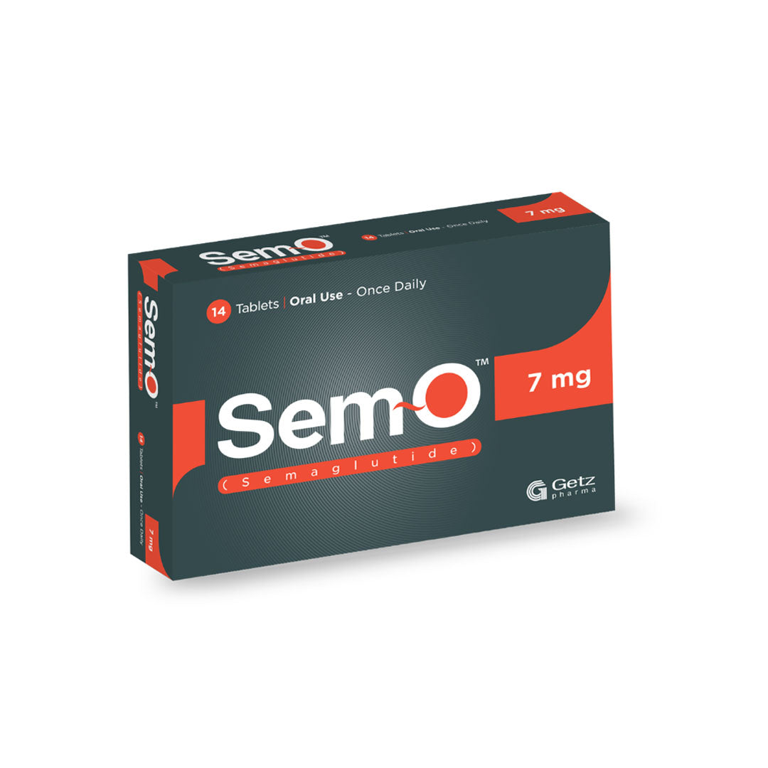 Sem-O (Semaglutide) 7 mg, 14 Ct by Getz Pharma for Type 2 Diabetes ...