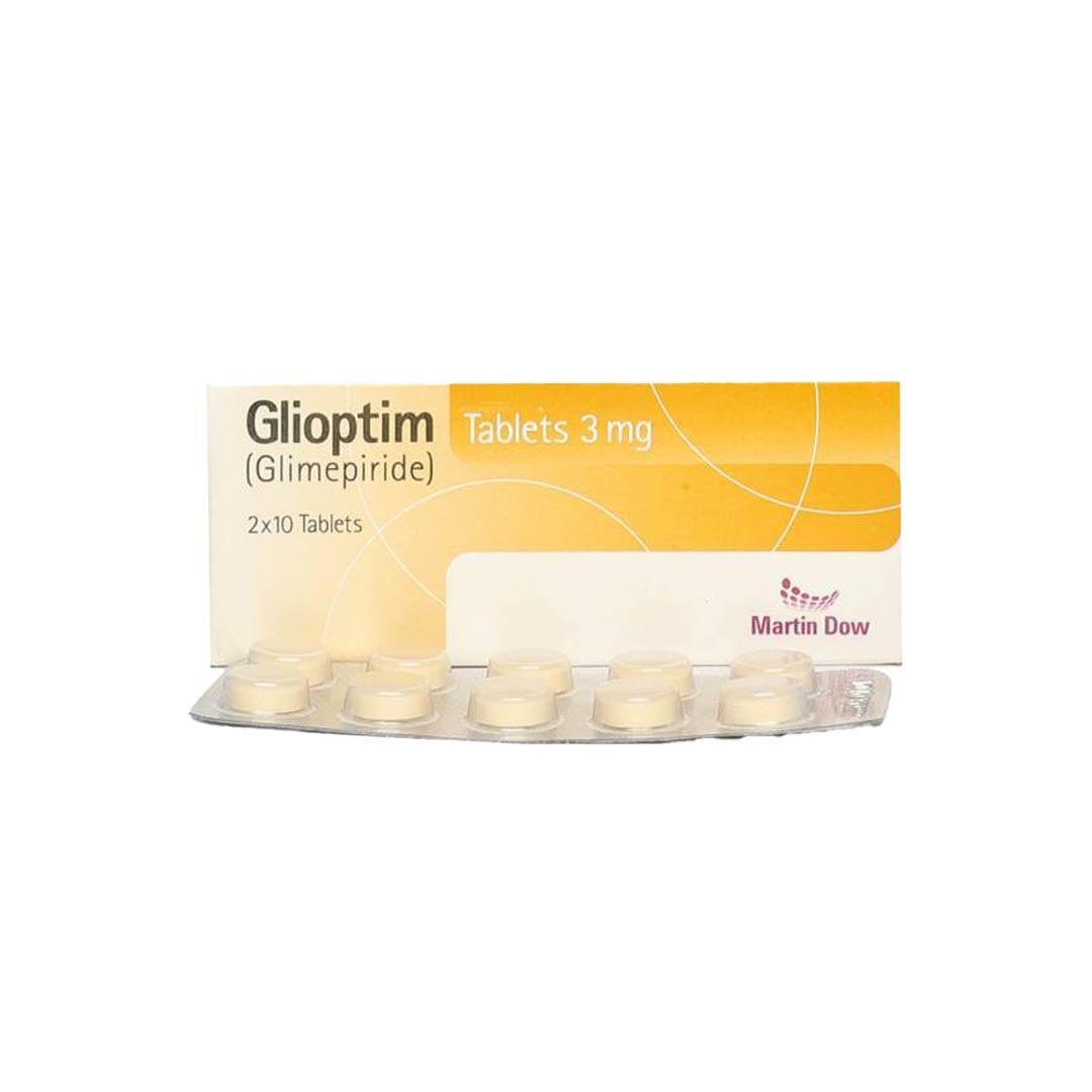 Buy Martin Dow Glioptim Tablets 3mg, 20 Ct Online in Pakistan | My ...