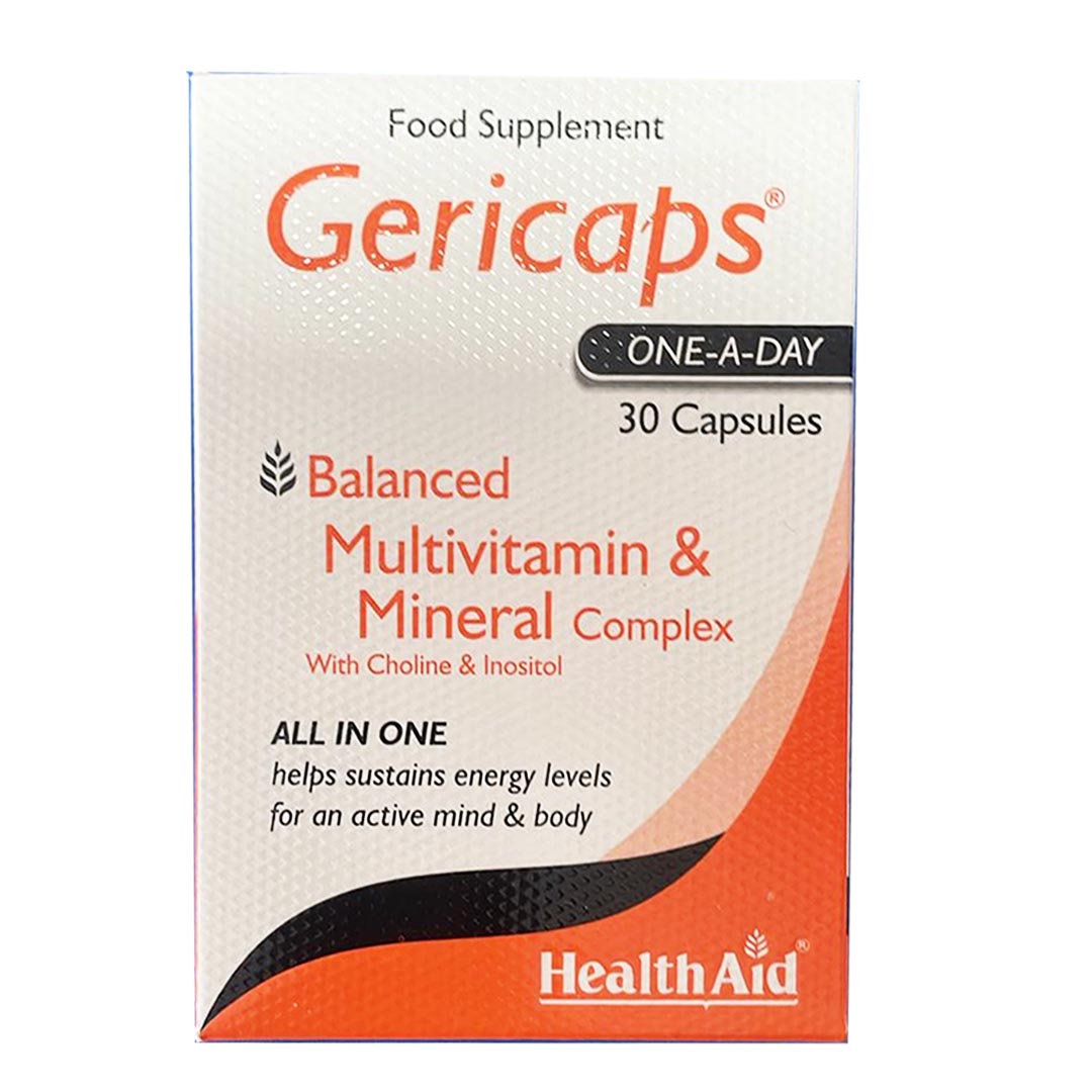 Buy HealthAid Gericaps 30 Ct online in Pakistan | My Vitamin Store ...