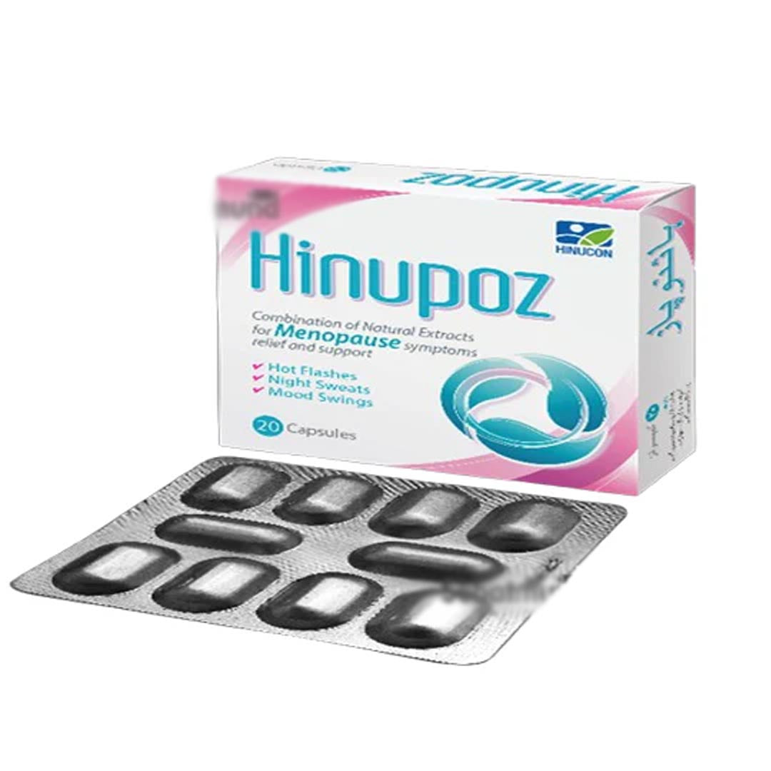 Buy Hilton Hinupoz Capsules, 20 Ct for Menopause Online in Pakistan ...