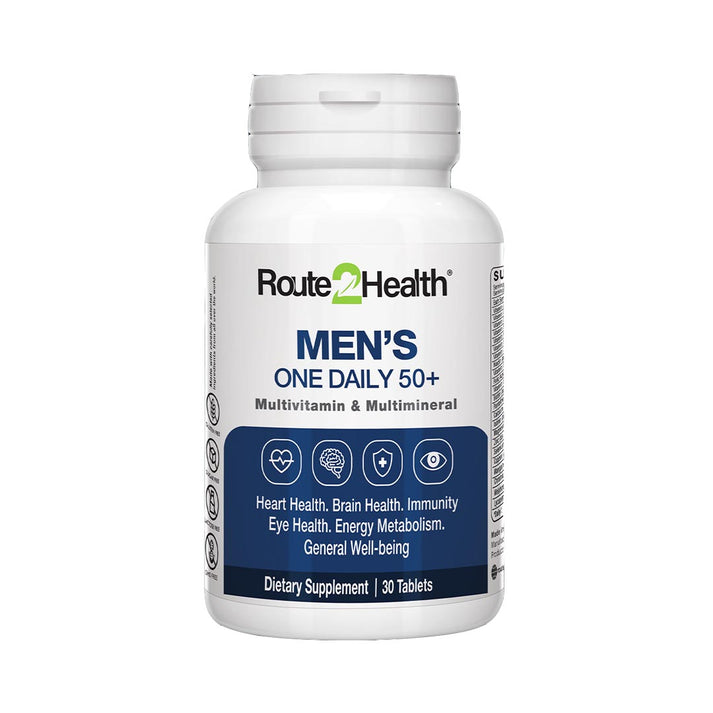 Buy Route2Health Men's One Daily 50+ Multivitamin, 30 Ct Online in ...