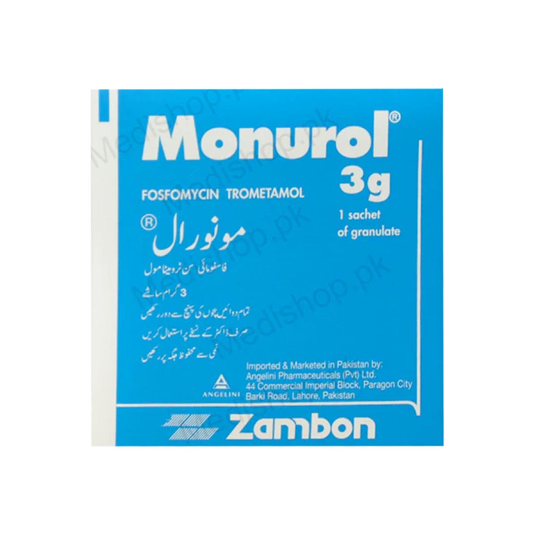 Buy Angelini Monurol 3 g Sachet, 1 Ct Online in Pakistan | My Vitamin Store