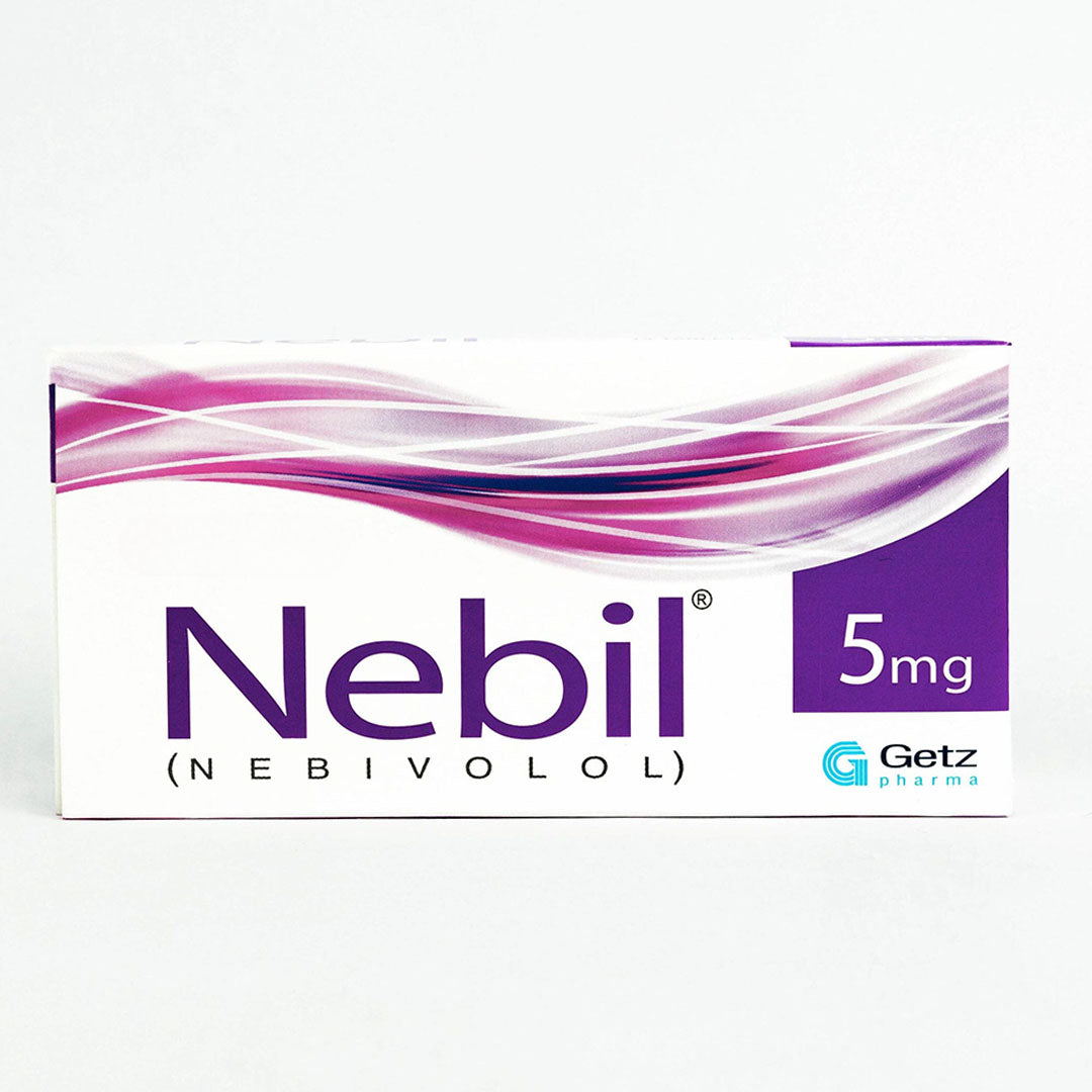 Nebil (Nebivolol) 5mg, 28 Ct by Getz Pharma Online in Pakistan ...
