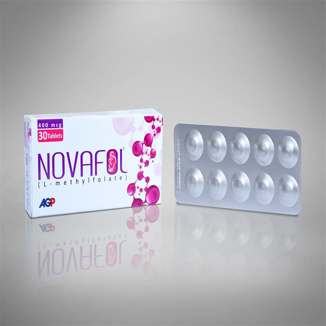 AGP Novafol (L-Methylfolate) 400 mg, 30 Ct Online in Pakistan | Brain ...