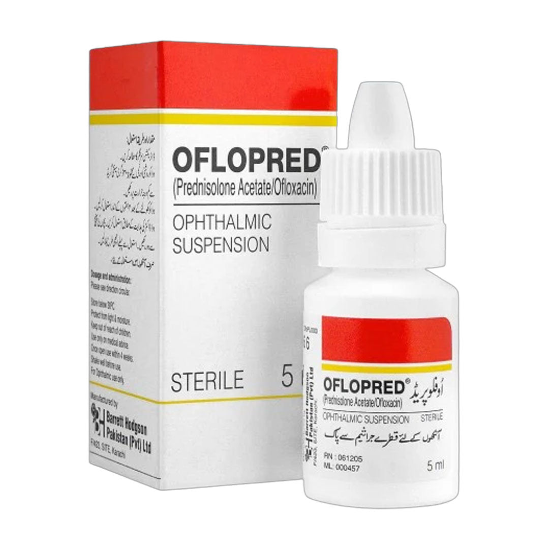 Oflopred (Prednisolone) Eye Drops, 5 ml by Barrett Hodgson Online in ...