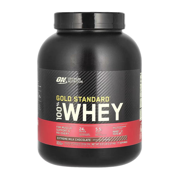 Buy Optimum Nutrition Gold Standard 100% Whey Protein, Extreme Milk ...