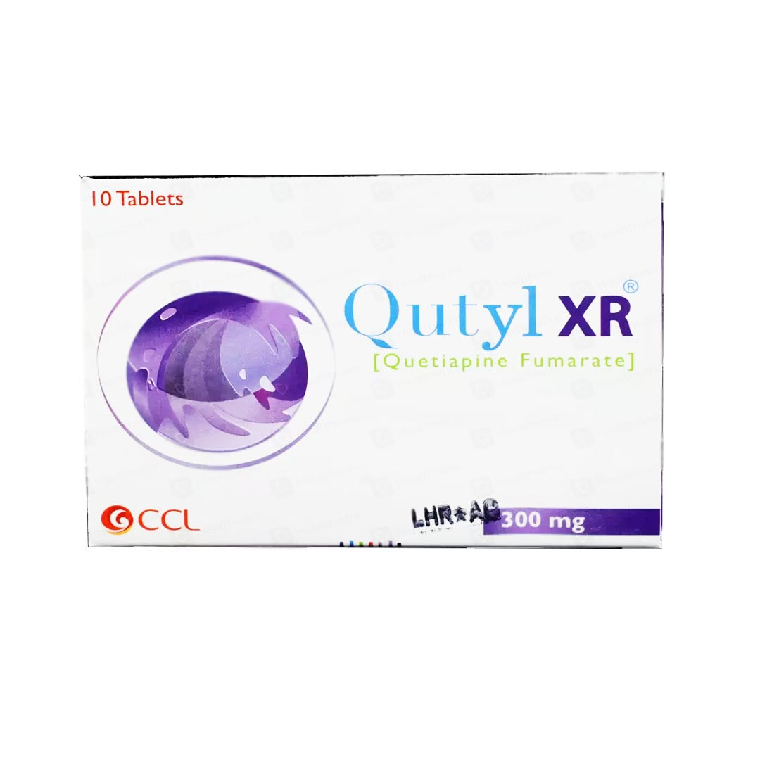 CCL Qutyl XR (Quetiapine) 300mg, 10 Ct Online in Pakistan | Medicine ...