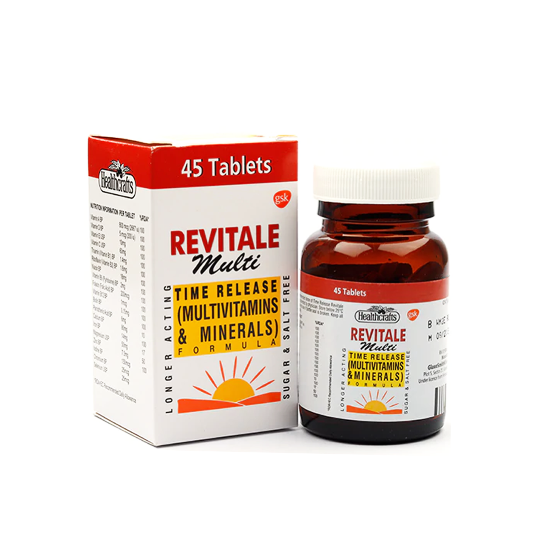 Buy GSK Revitale Multi Tablets, 45 Ct - Online in Pakistan | My Vitamin ...