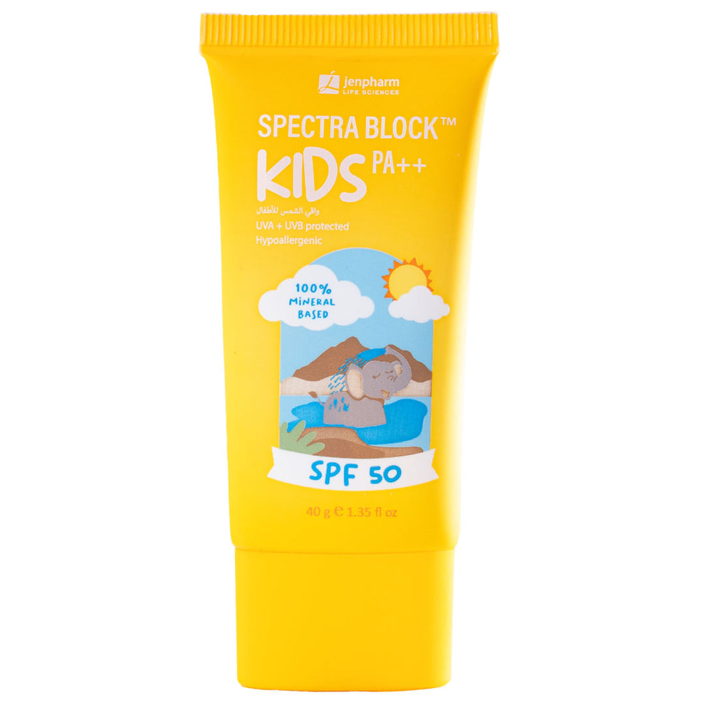 Jenpharm Spectra Block Kids PA++ SPF 50, 40g Online in Pakistan | Sun ...