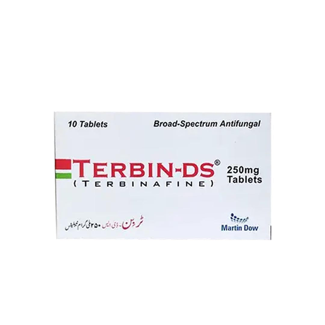 Martin Dow Terbin-DS (Terbinafine) 250mg, 10 Ct Online in Pakistan ...