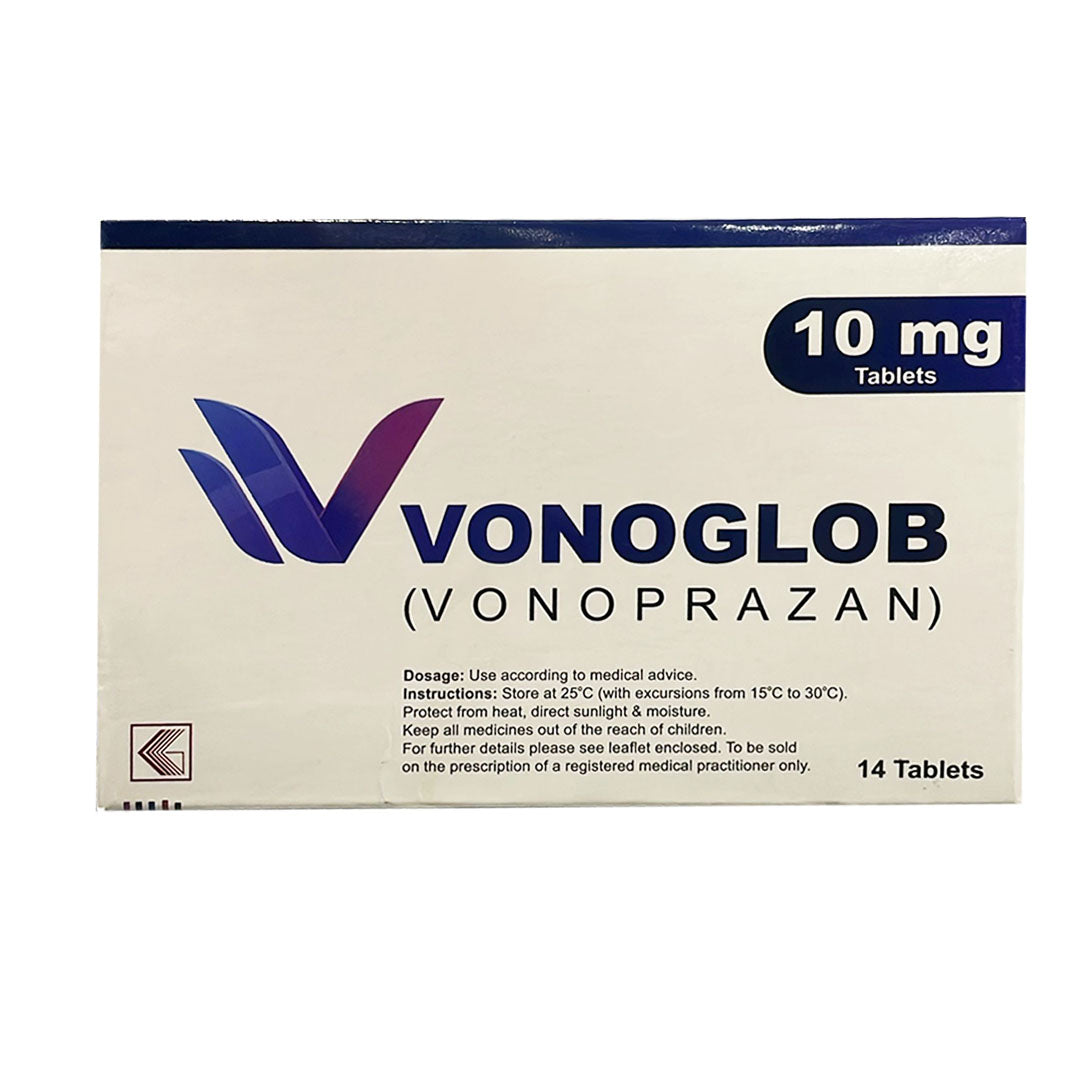 Vonoglob (Vonoprazan) Tablets 10mg, 14 Ct by Global Pharma Online in ...