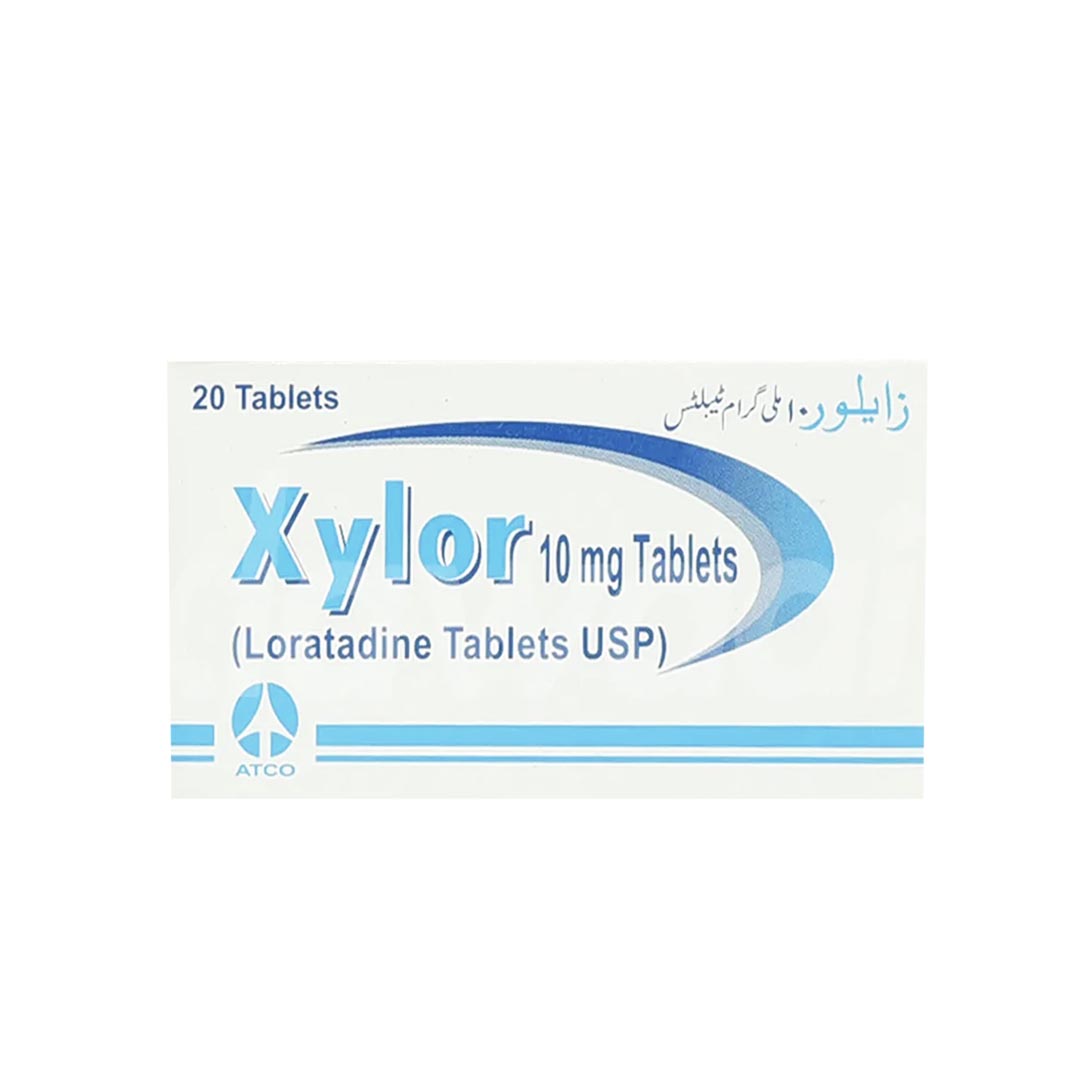 Buy ATCO Xylor Tablets 10 mg, 20 Ct Online in Pakistan | My Vitamin Store