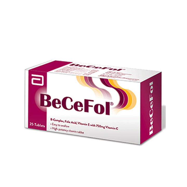 Buy Abbott Becefol Tablet, 25 Ct Online in Pakistan | My Vitamin Store