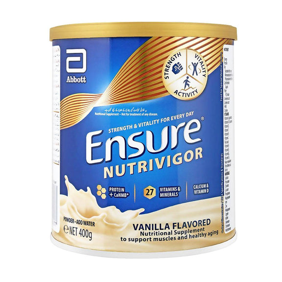 Buy Abbott Ensure Nutrivigor, 400g (Vanilla) Online in Pakistan | My ...