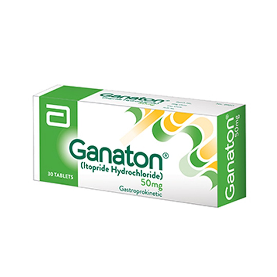 Buy Abbott Ganaton Tablet 50mg, 30 Ct Online in Pakistan | My Vitamin Store