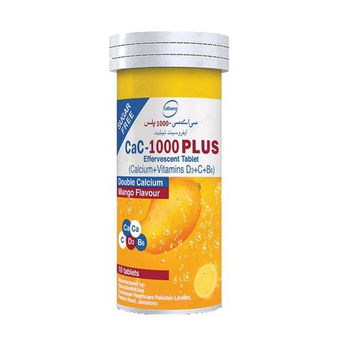 Buy CaC 1000 Plus (Sugar Free), 10 Ct by GSK Online in Pakistan | My ...