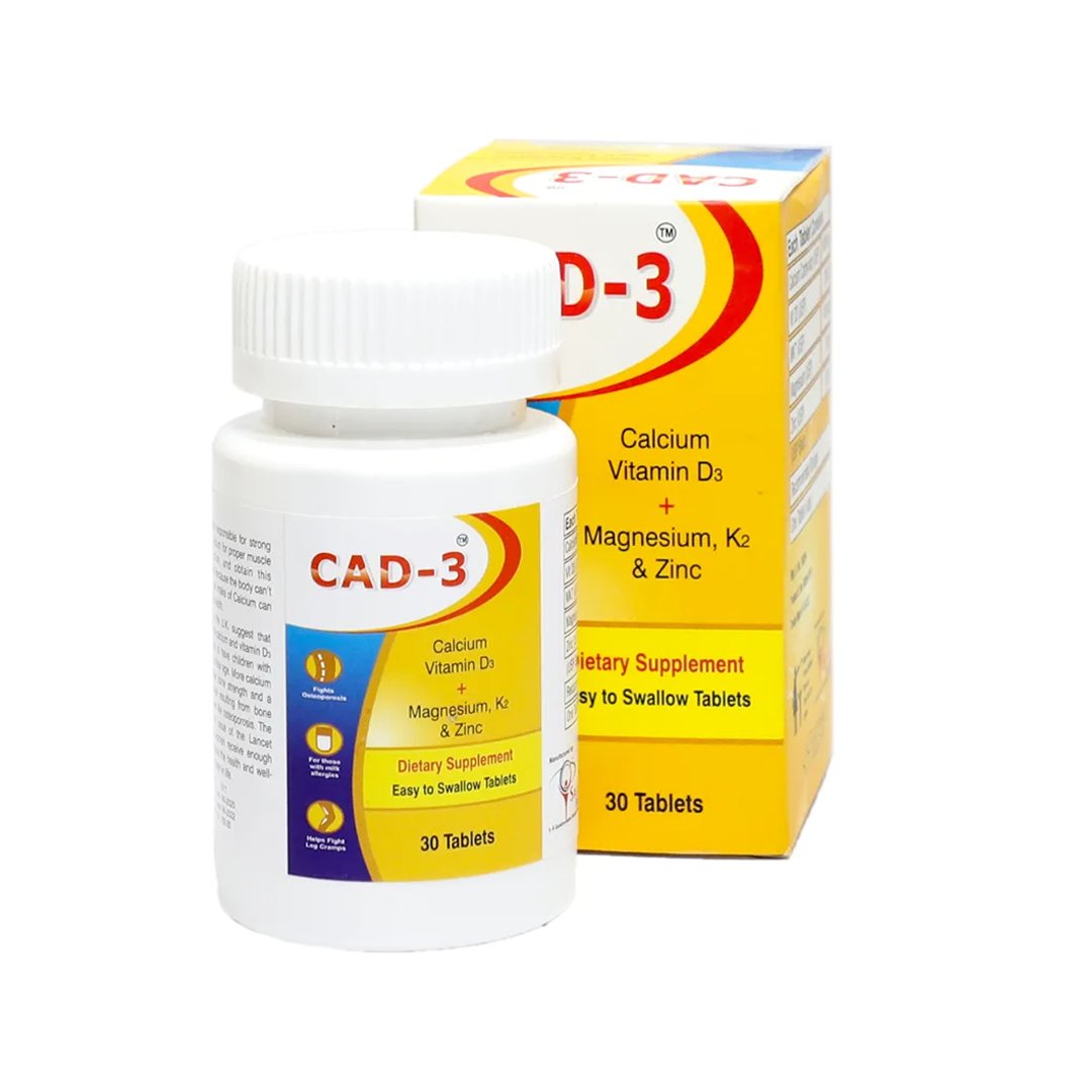 Buy Cad-3 Tablets, 30 Ct for Bones Online in Pakistan | Calcium ...