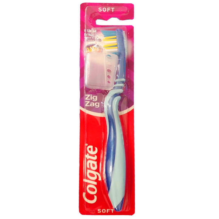 Buy Colgate ZigZag Soft Toothbrush (Blue) Online in Pakistan | My ...
