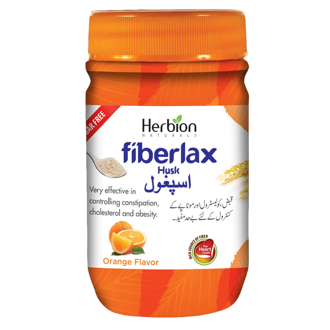 Buy Herbion Fiberlax Orange Husk, 140g online in Pakistan | My Vitamin ...