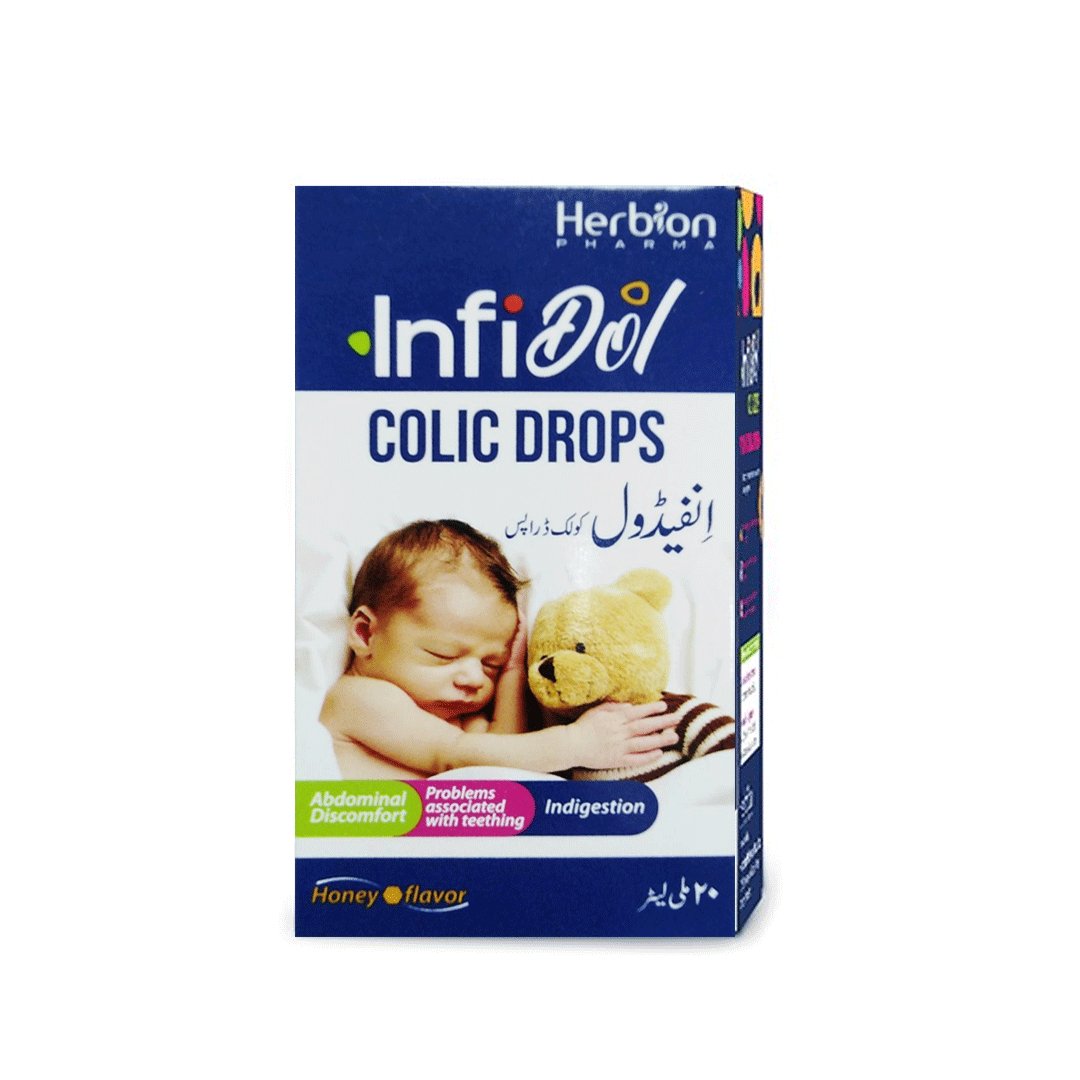 Buy Herbion Infidol Colic Drops, 20ml online in Pakistan | My Vitamin ...