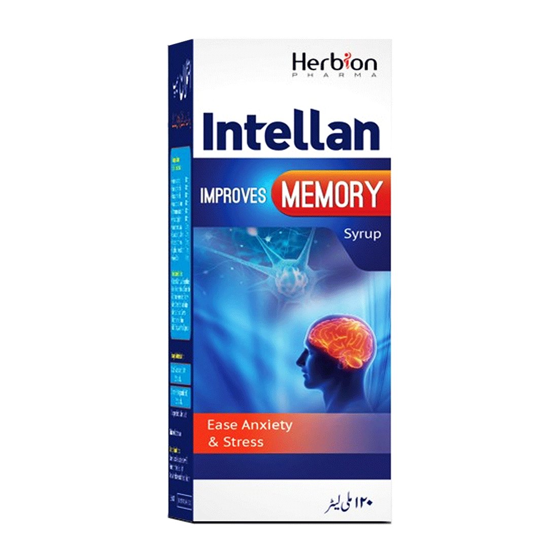 Buy Herbion Intellan for Memory, Brain, Anxiety & Stress Online in ...