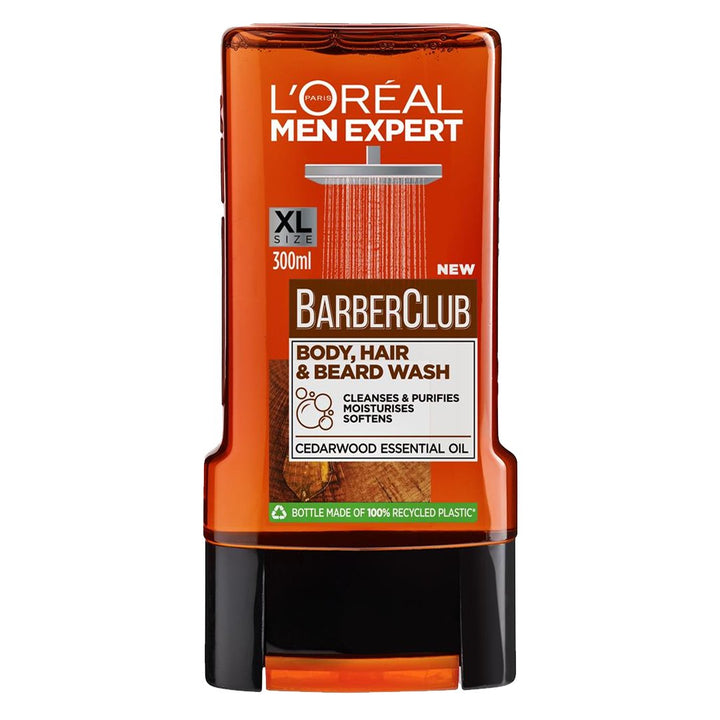 Buy L'Oreal Men Expert Barber Club Body, Hair & Beard Wash, 300ml ...