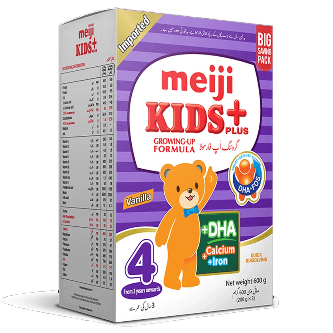 Buy Meiji Kids Plus Formula Stage 4 Vanilla, 200g online in Pakistan ...