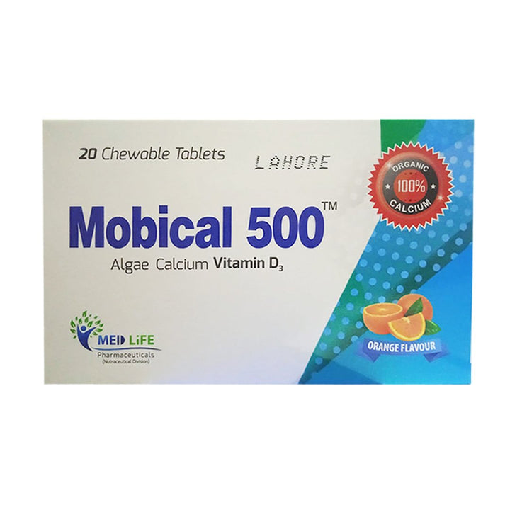 Buy Med Life Mobical Tablets 500mg, 20 Ct online in Pakistan | My ...