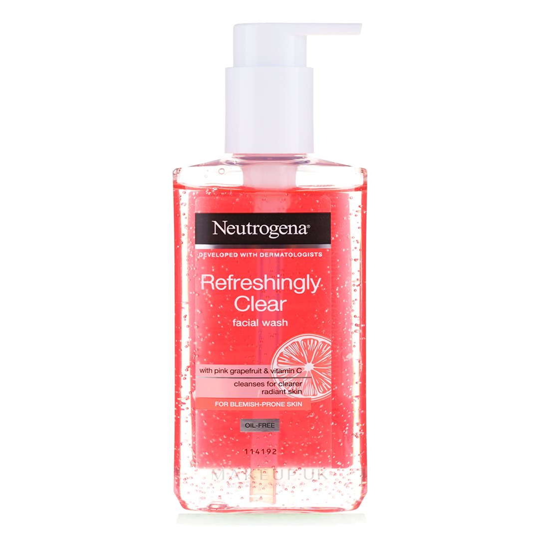 Buy Neutrogena Refreshingly Clear Facial Wash With Pink Grapefruit ...