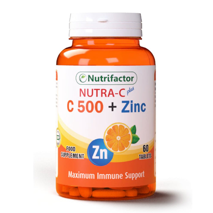 Buy Nutrifactor Nutra-C 500mg Plus Zinc for Immunity Online in Pakistan ...