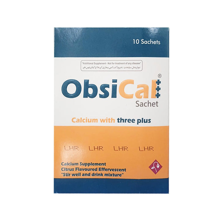 Buy ObsiCal Sachet (Citrus), 10 Ct for Bones Online in Pakistan | My ...