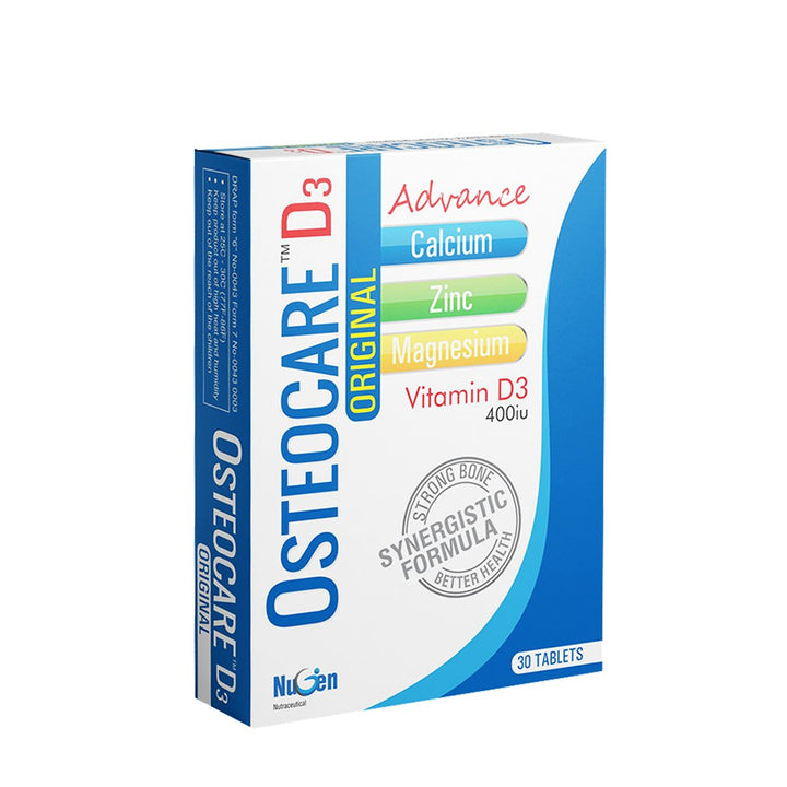 Buy Nugen Osteocare D3 Advance Original Tablet, 30 Ct Online in ...