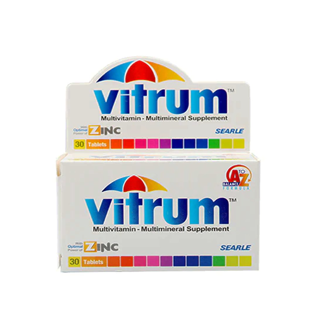 Buy Vitrum Multivitamin, 30 Ct Online in Pakistan | My Vitamin Store ...