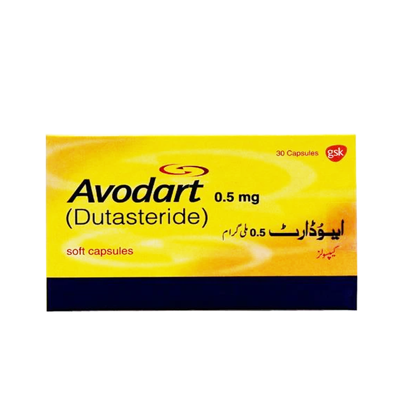 Buy GSK Avodart Capsule, 30 Ct Online in Pakistan | My Vitamin Store