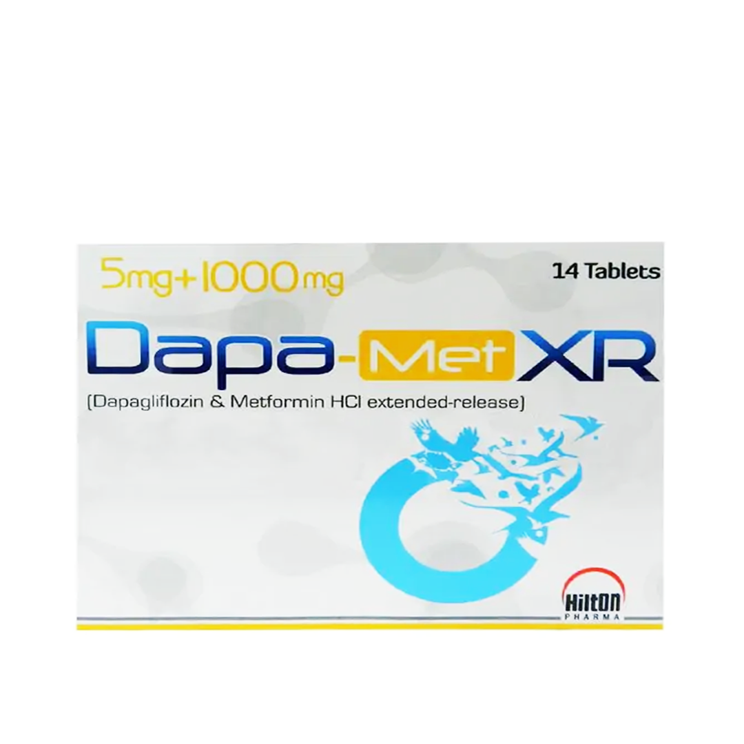 Buy Hilton Dapa-Met XR Tablets 5mg/1000mg, 14 Ct Online in Pakistan ...