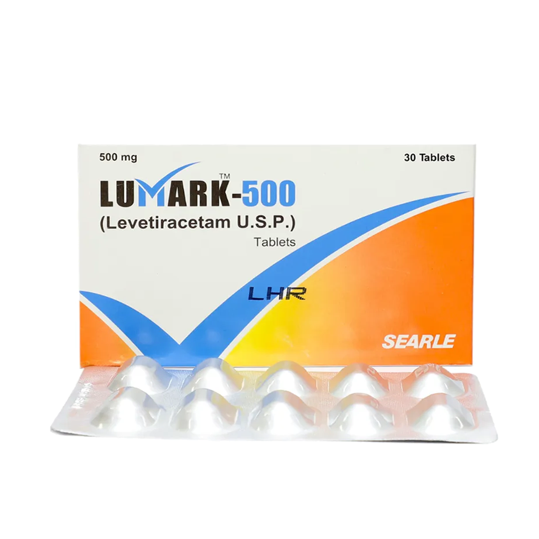 Lumark (Levetiracetam) 500mg, 30 Ct by Searle Online in Pakistan ...