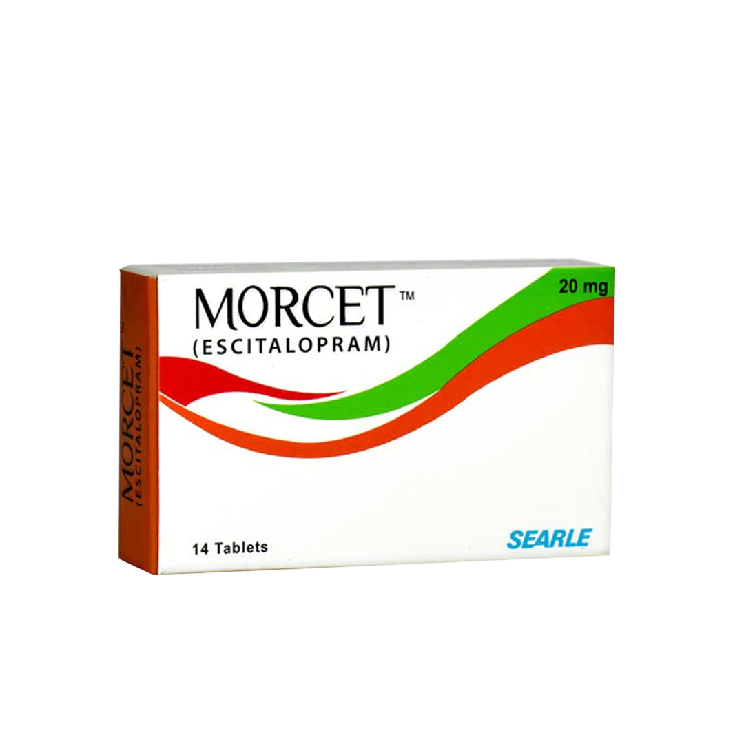 Morcet (Escitalopram) 20mg, 14 Ct by Searle Online in Pakistan | Anti ...